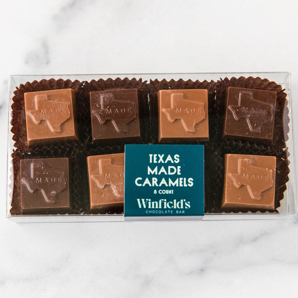 Texas-Made Caramels – Winfield's Chocolate Bar