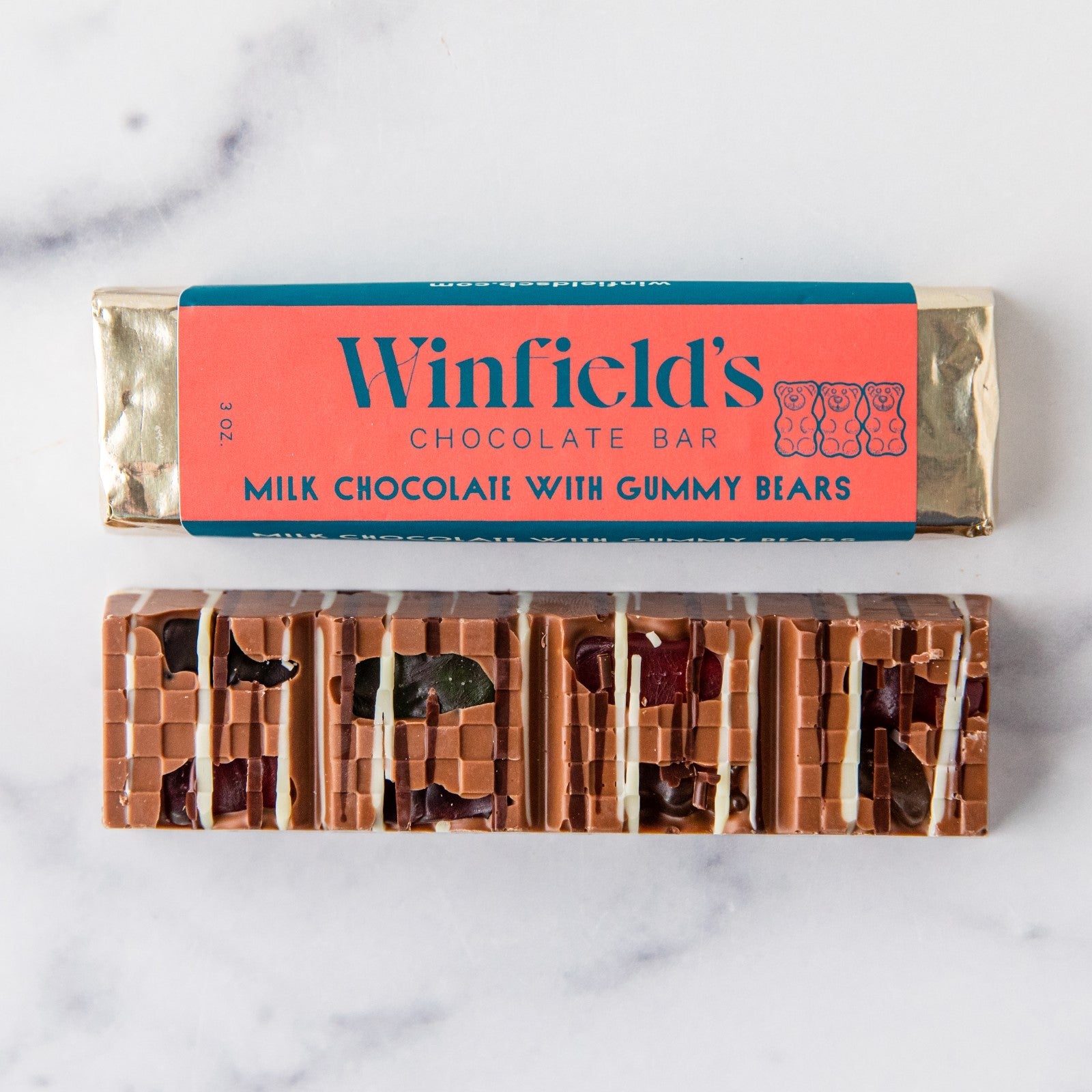 Gummy Bear Bar – Winfield's Chocolate Bar