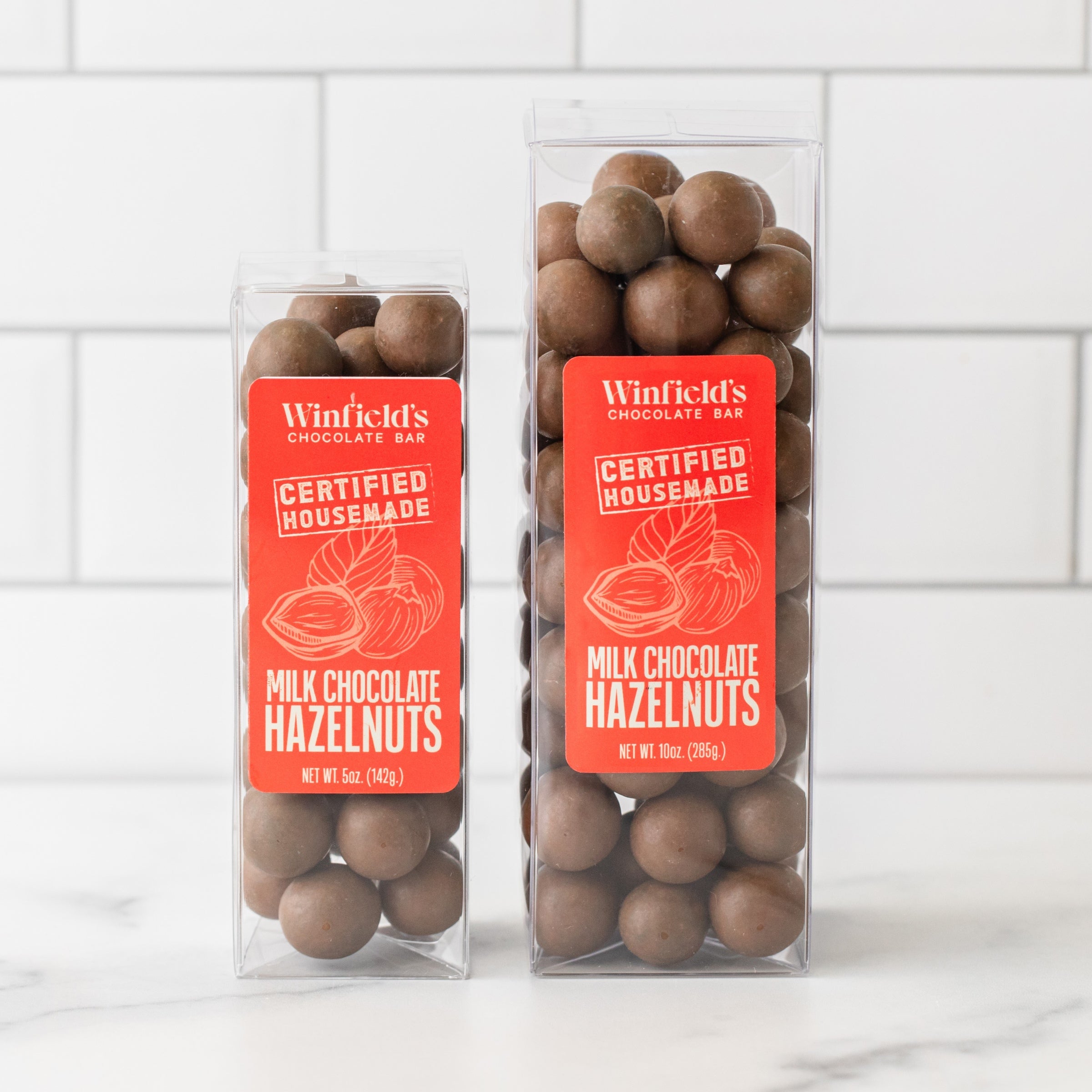 Milk Chocolate Hazelnuts – Winfield's Chocolate Bar